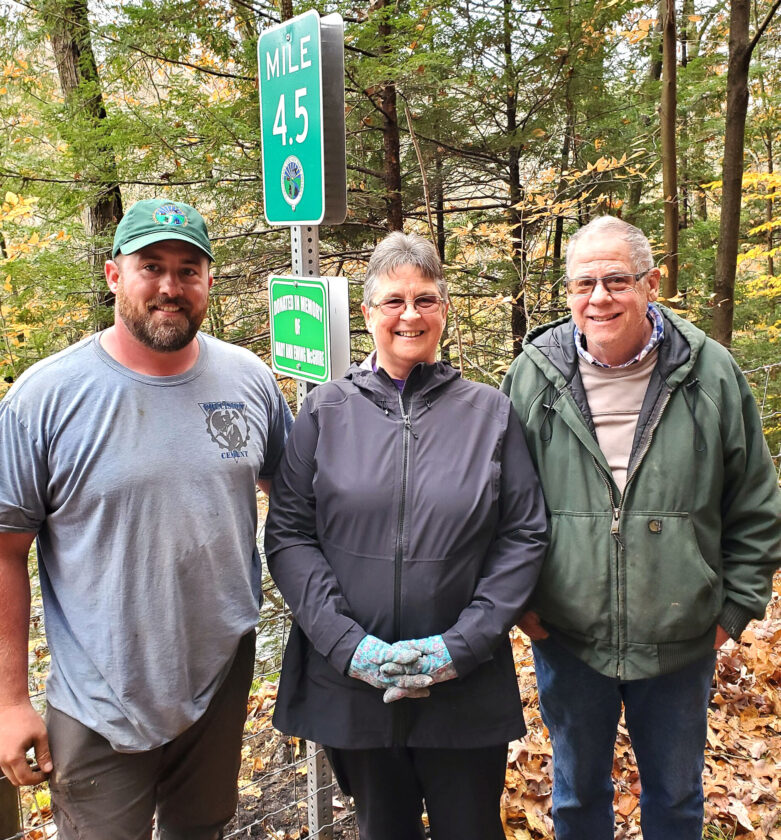 Memorial signs installed on Greenway Trail | News, Sports, Jobs ...